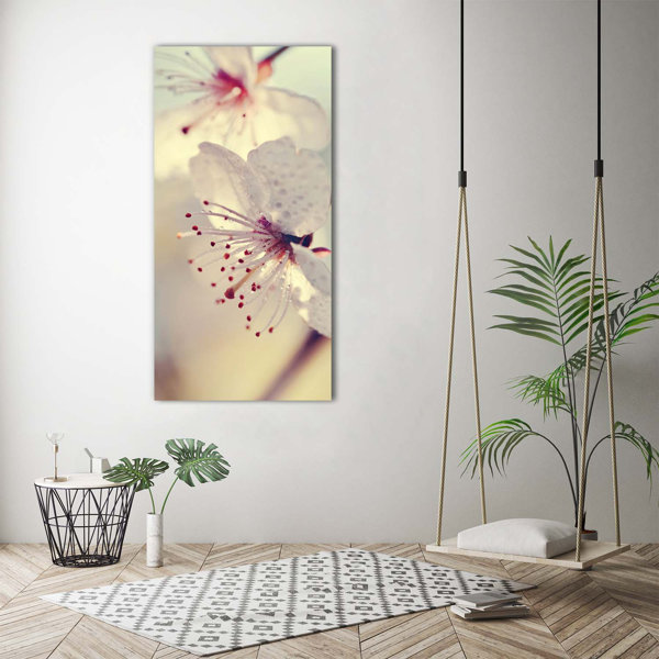 Ebern Designs Kirschblüten - Kunstdrucke auf Leinwand - Wrapped Canvas | Wayfair.de